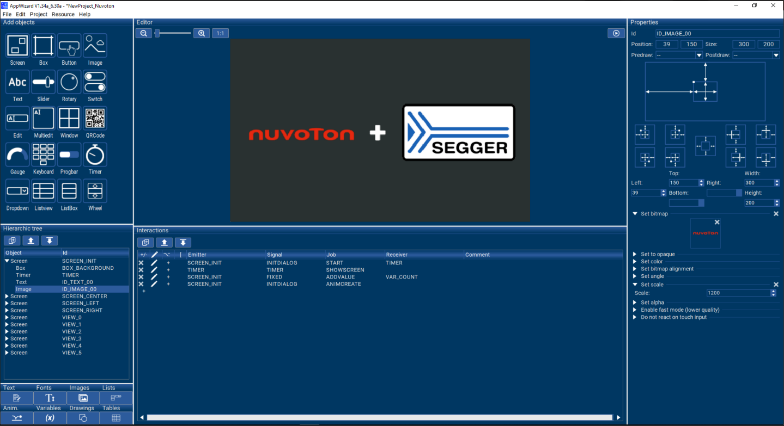 新唐科技和 SEGGER 扩大 emWin GUI 软件合作版图，提供易于创建高效、高质量的图形用户界面工具 - 新闻橱窗 - Nuvoton